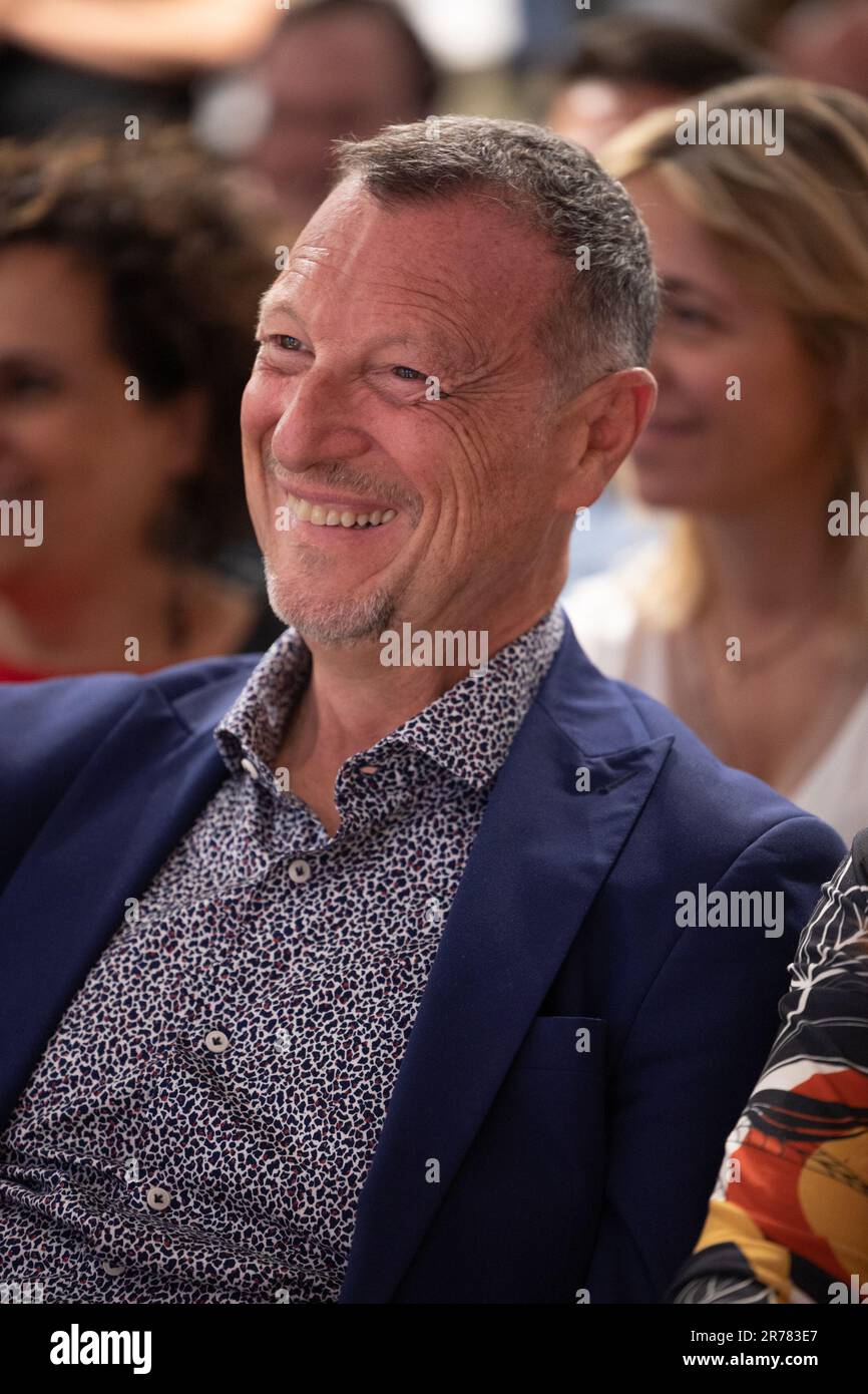 Milan, . 13th June, 2023. Presentation of the book "Forte e Chiara" by Chiara Francini, Rizzoli ...