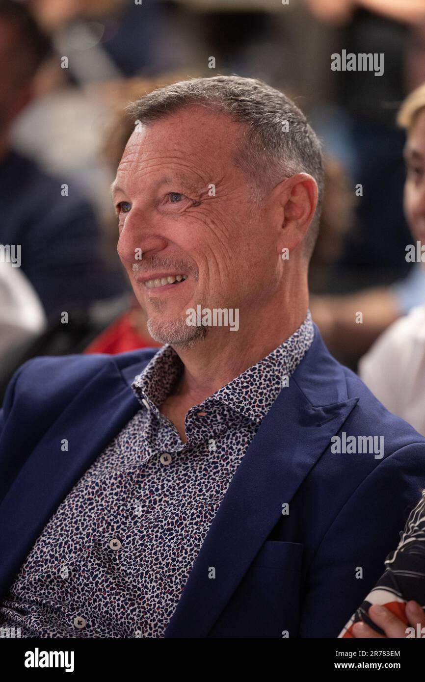 Milan, . 13th June, 2023. Presentation of the book "Forte e Chiara" by Chiara Francini, Rizzoli ...