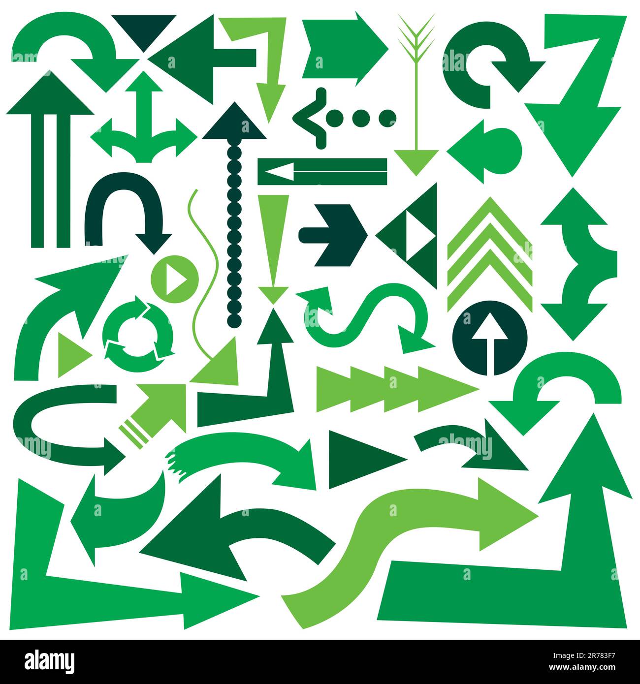 vector collection of various arrow signs Stock Vector Image & Art - Alamy