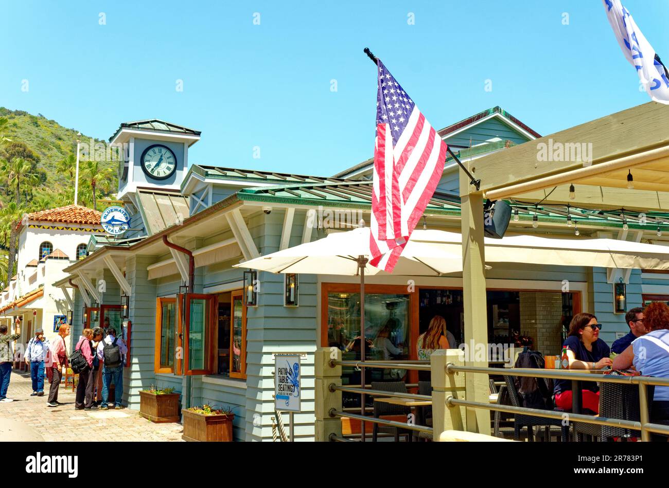 AVALON, CALIFORNIA - November 17, 2019: Avalon is a resort community ...