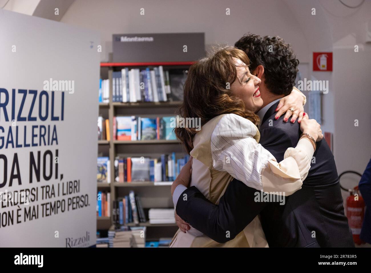 Milan, . 13th June, 2023. Presentation of the book "Forte e Chiara" by Chiara Francini, Rizzoli ...