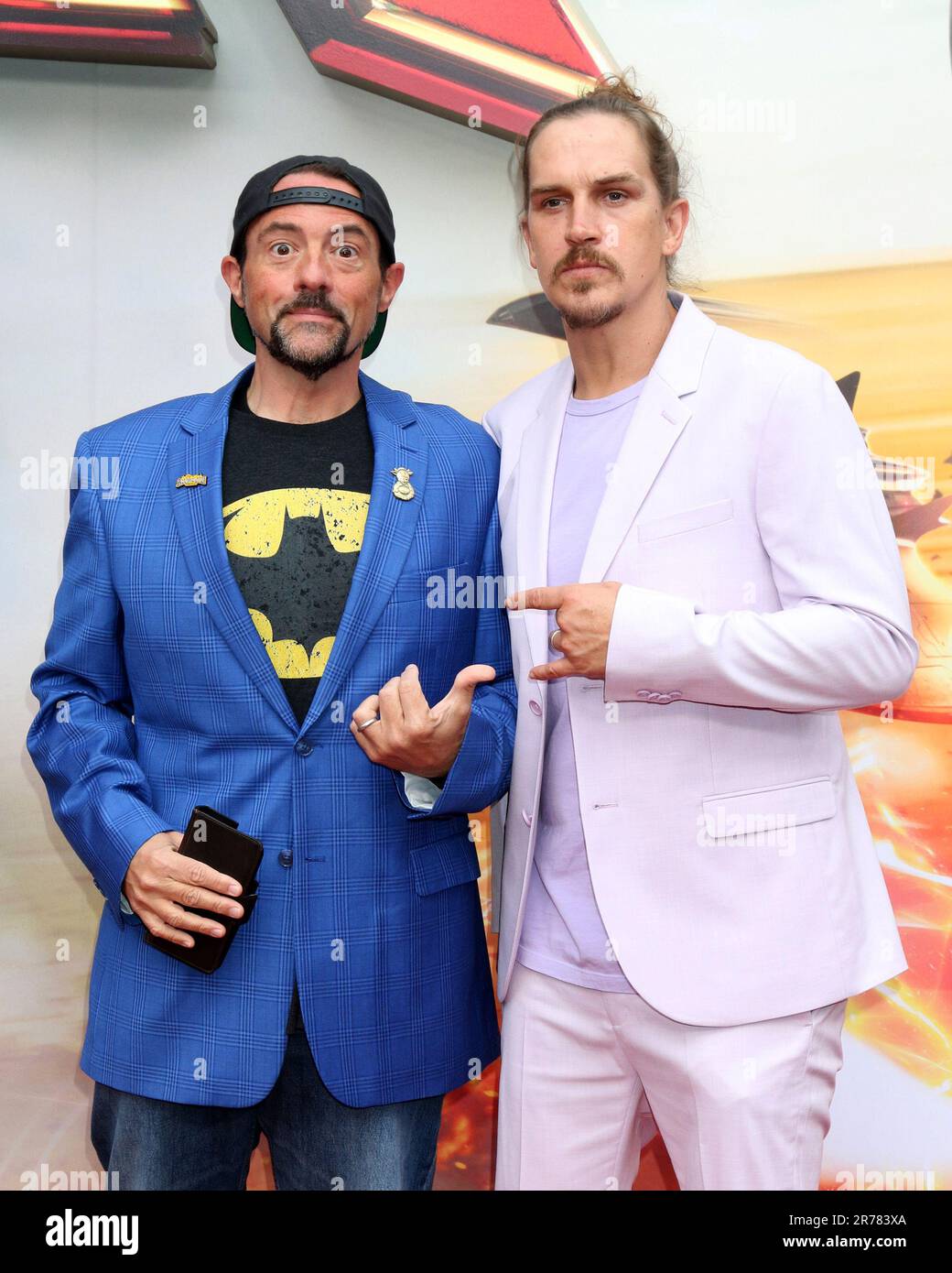 June 12, 2023, Los Angeles, California, USA: KEVIN SMITH, JASON MEWES at The Flash Premiere at ...