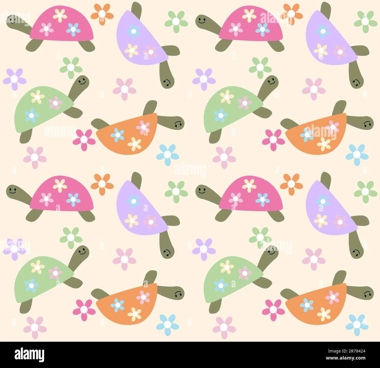 Turtle pattern hi-res stock photography and images - Alamy