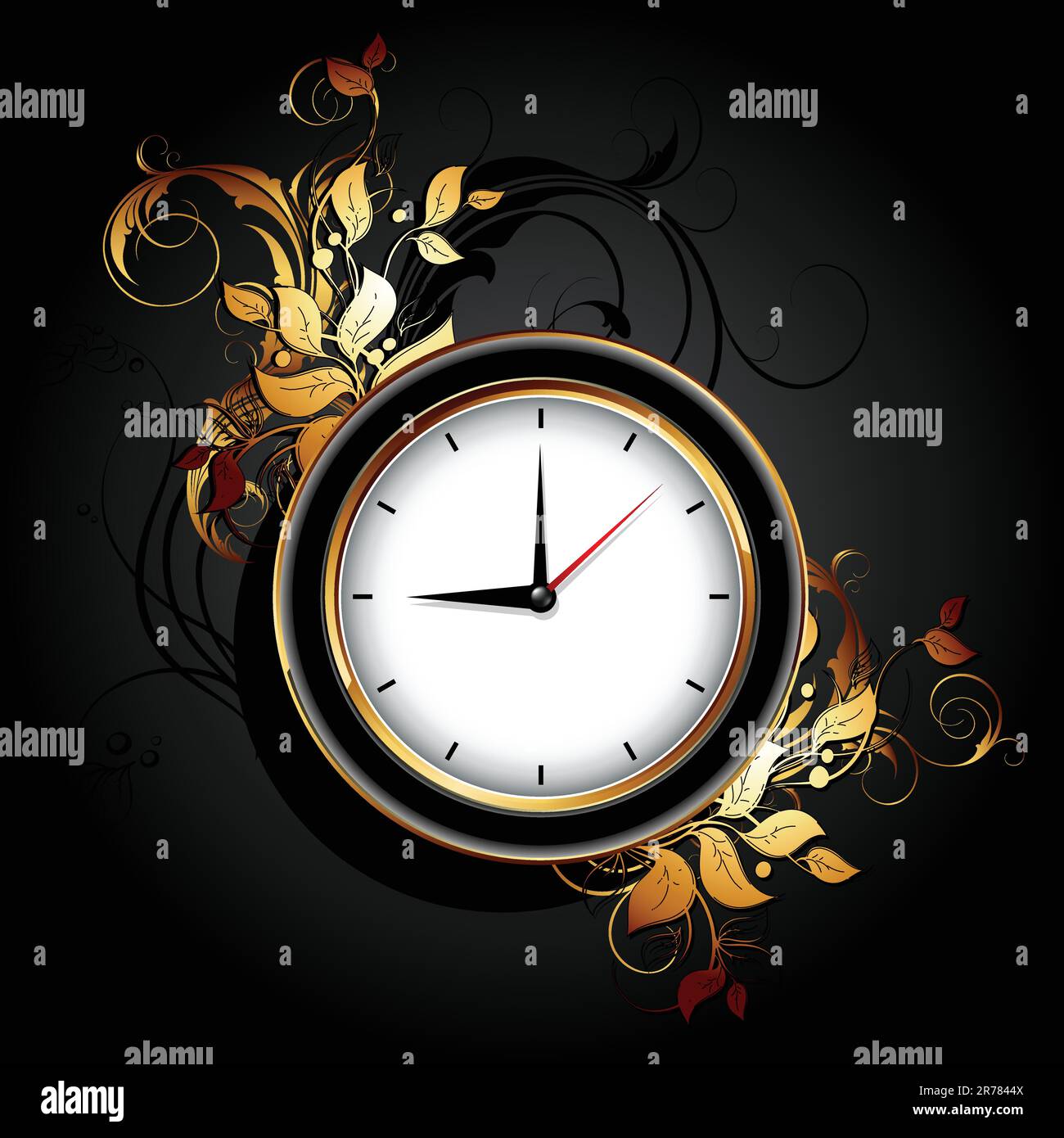 Second leaf Stock Vector Images - Alamy