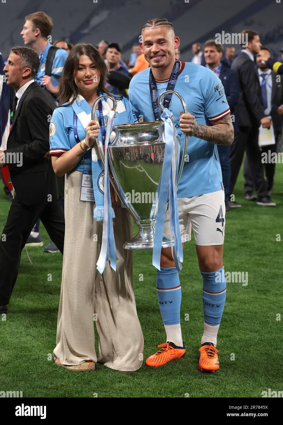 Istanbul, Turkey, 10th June 2023. Kalvin Phillips of Manchester City ...