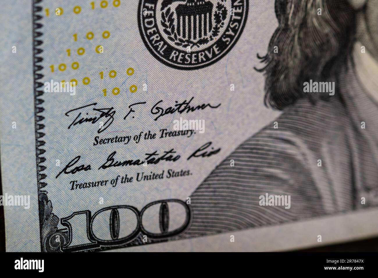 USD Currency Amidst American Inflation Challenges Stock Photo - Alamy
