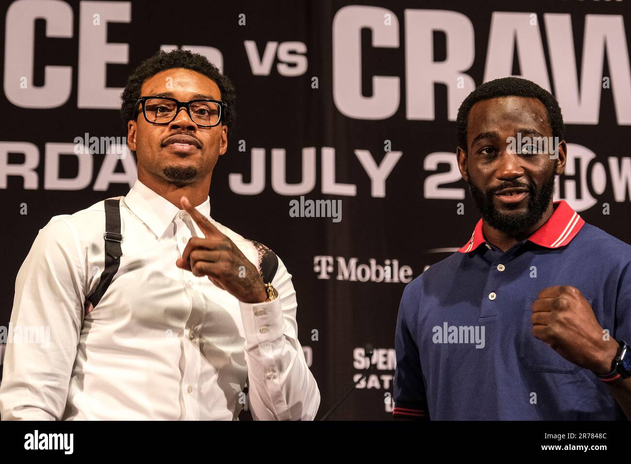 Los Angeles, California, USA. 13th June, 2023. WBC, WBA & IBF champion ...
