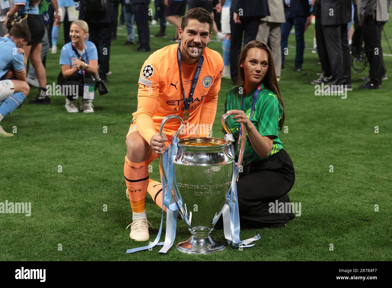 Istanbul, Turkey, 10th June 2023. Stefan Ortega of Manchester City and ...