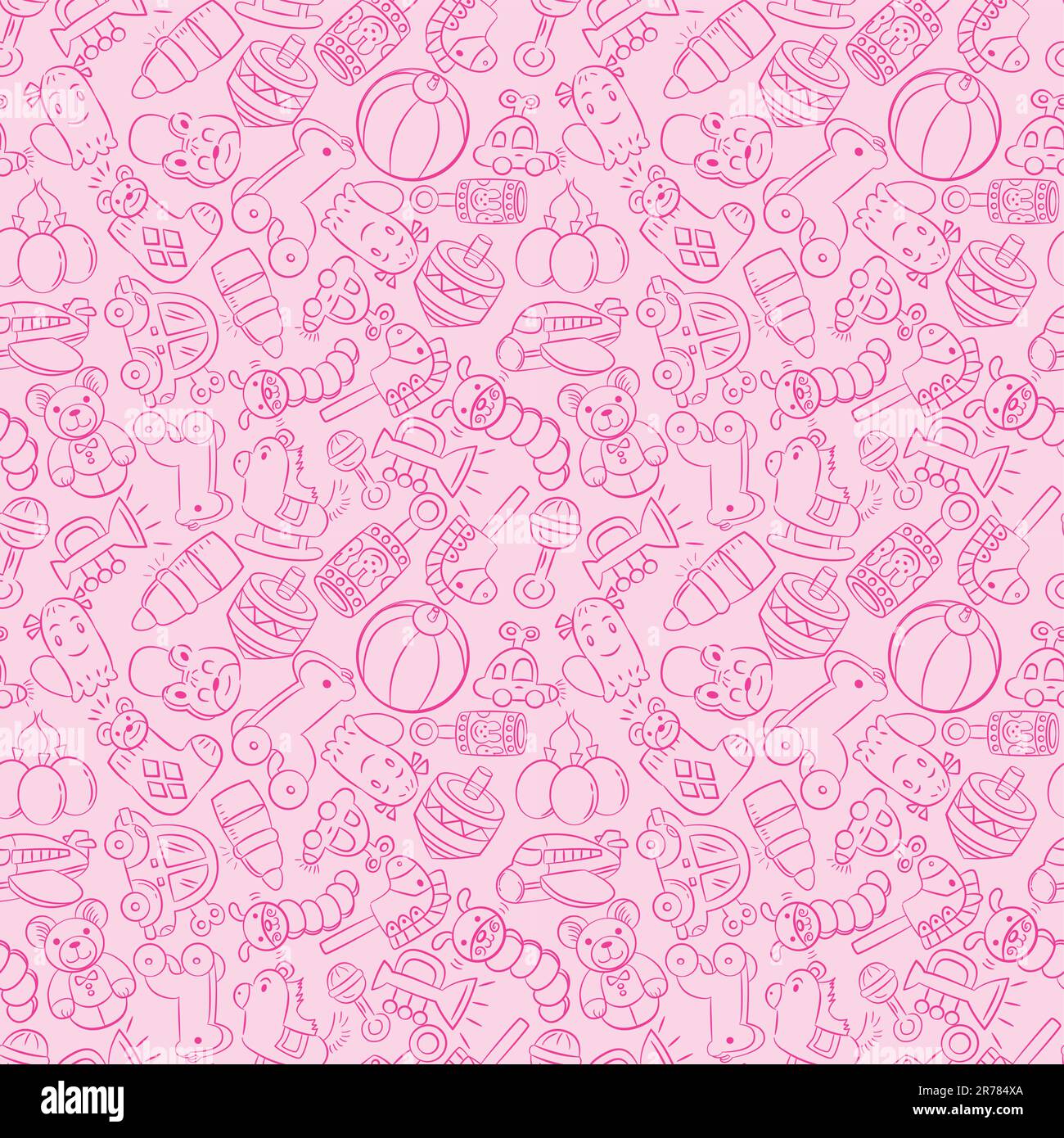 Toy pattern hi-res stock photography and images - Alamy