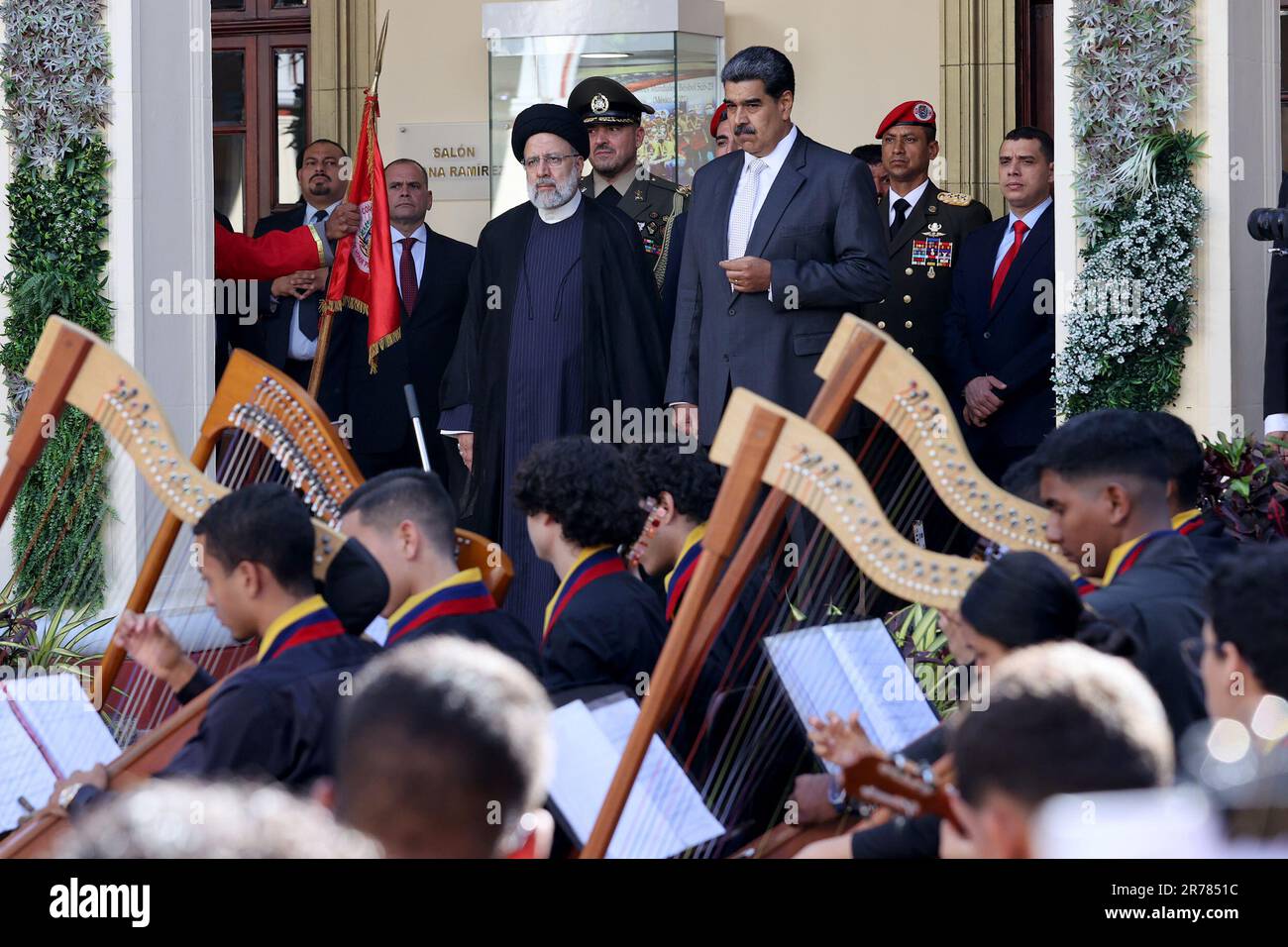 June 12, 2023, Caracas, Tehran, Venezuela: The president of Venezuela ...