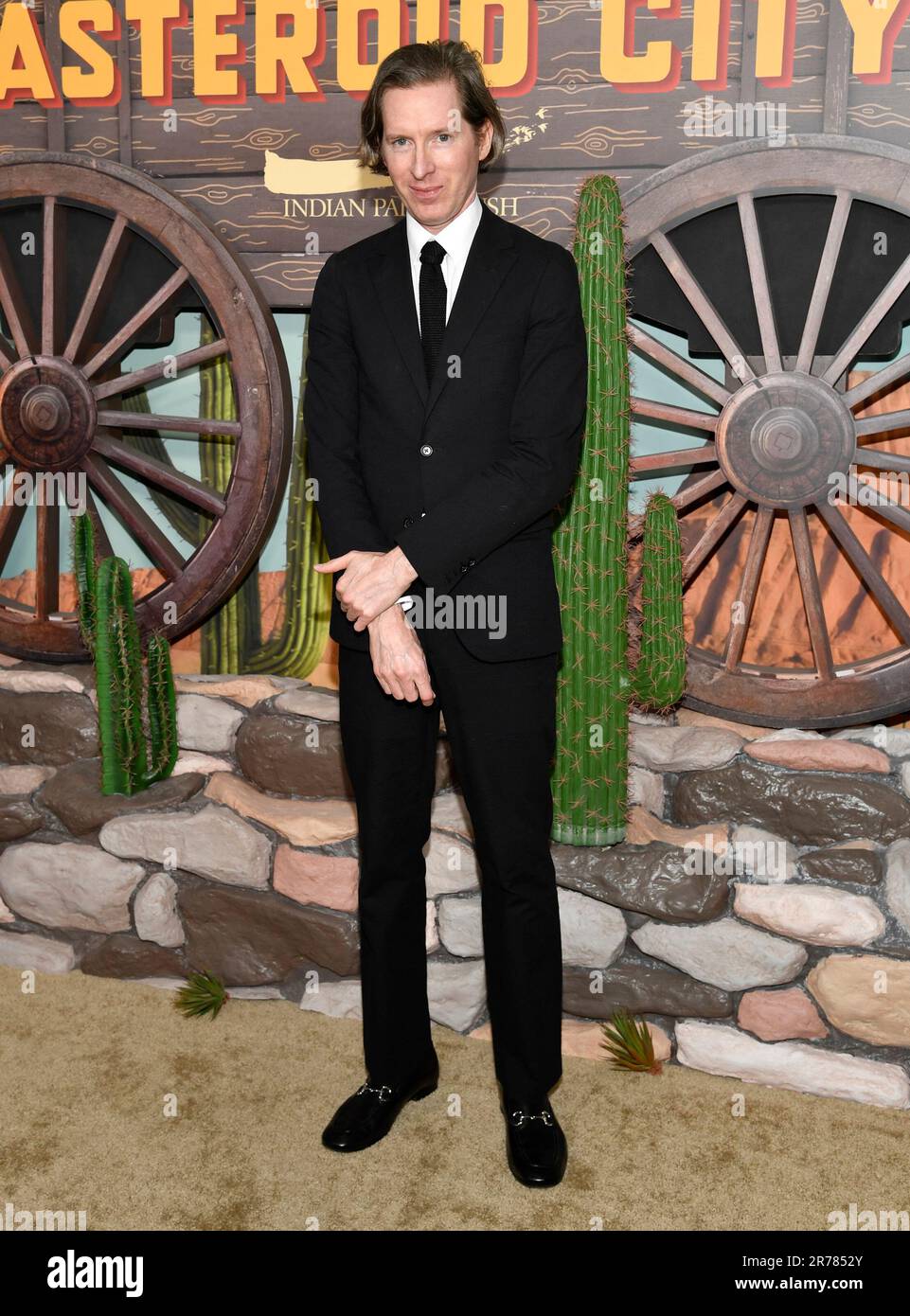 Wes Anderson attends the premiere of "Asteroid City" at Alice Tully ...