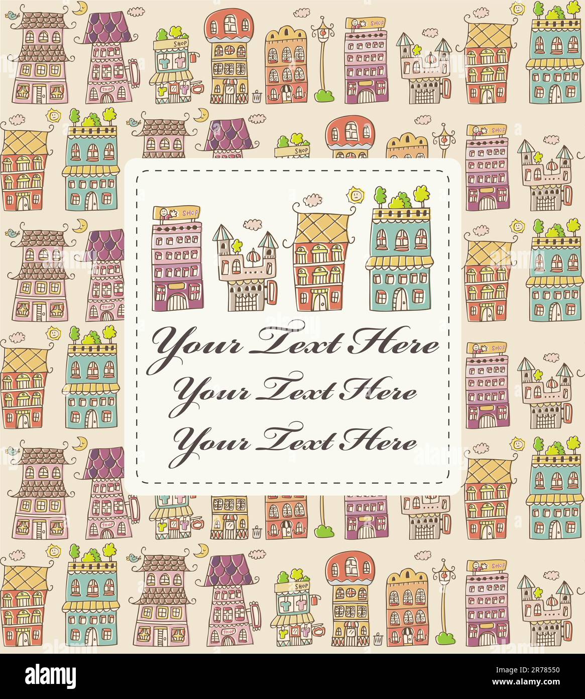 House building hand greeting hi-res stock photography and images - Alamy