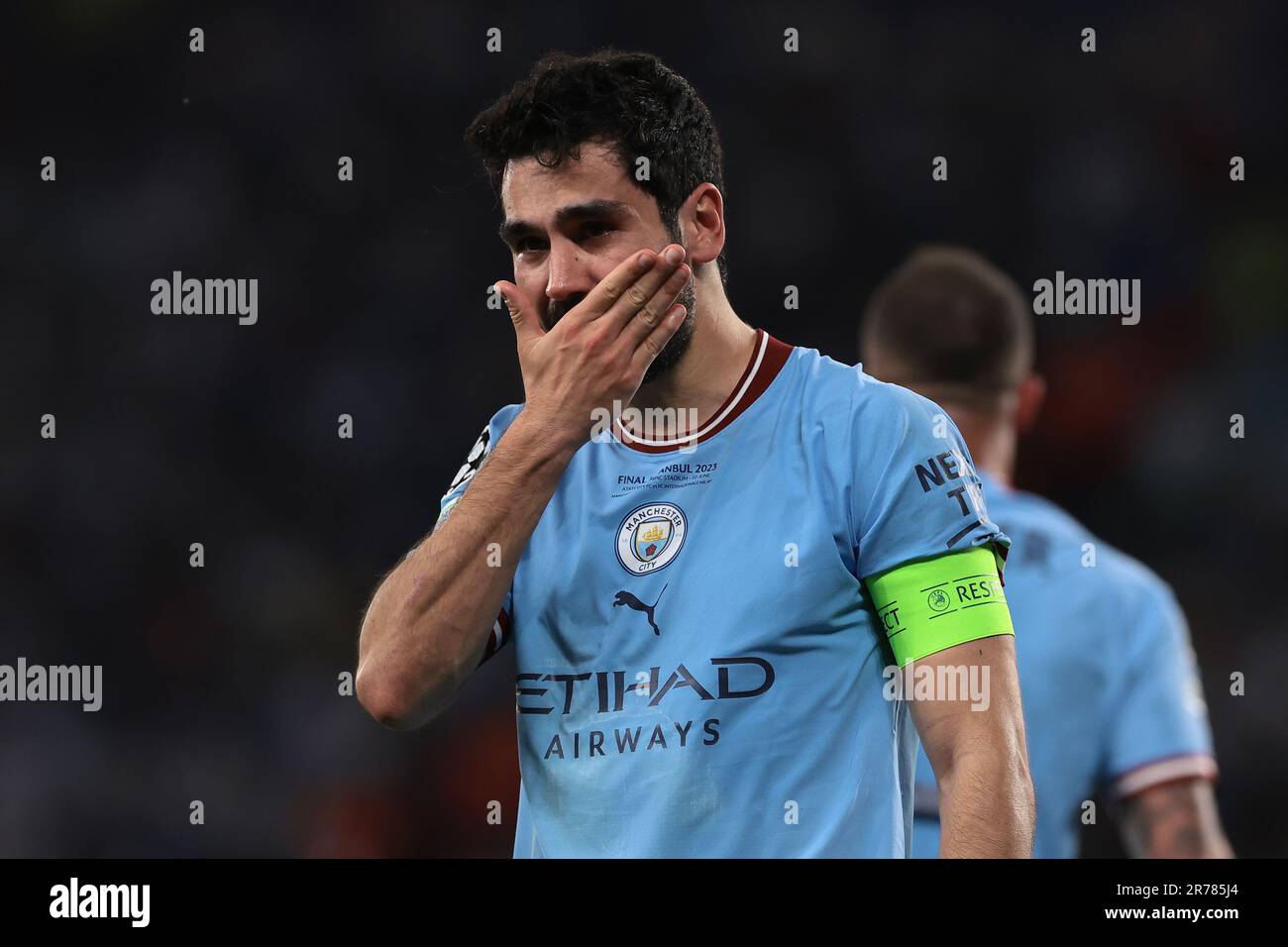 Istanbul, Turkey, 10th June 2023. Ilkay Gundogan of Manchester City ...