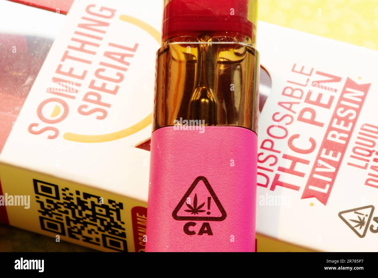 THC vaping pens are legal in most states, 2023, United States Stock ...