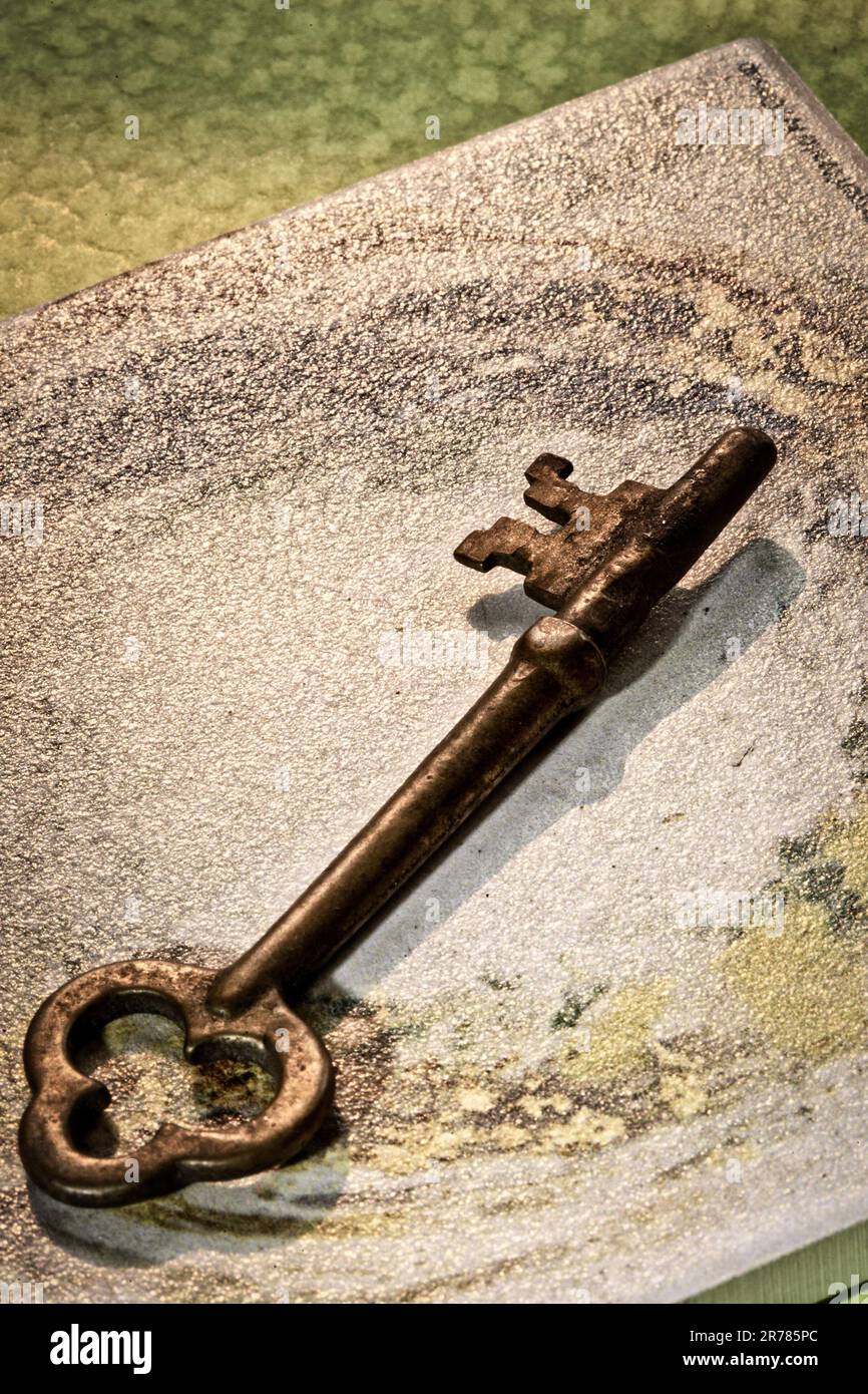 Vintage Skeleton Key Still Life, USA Stock Photo - Alamy