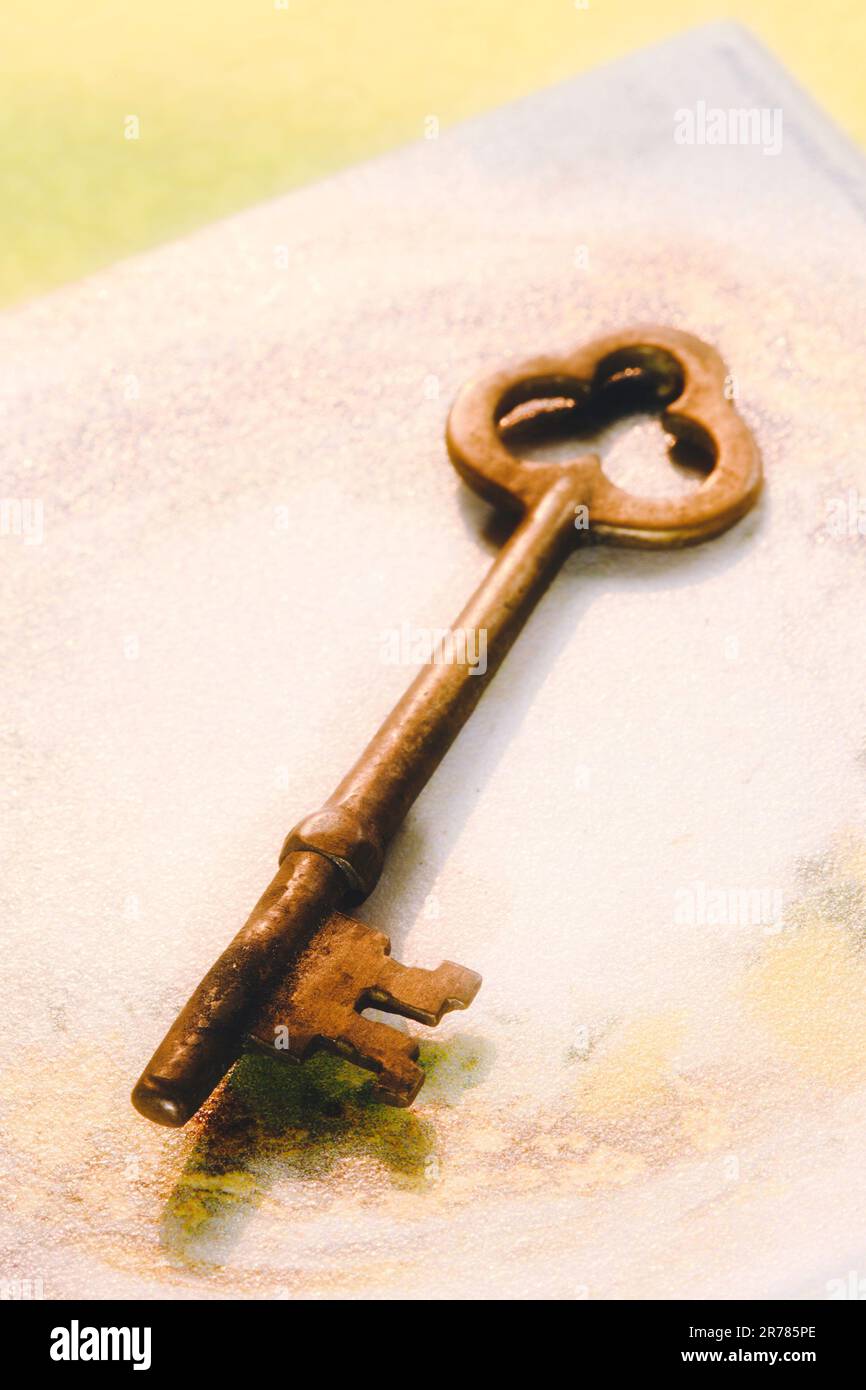 Vintage Skeleton Key Still Life, USA Stock Photo - Alamy