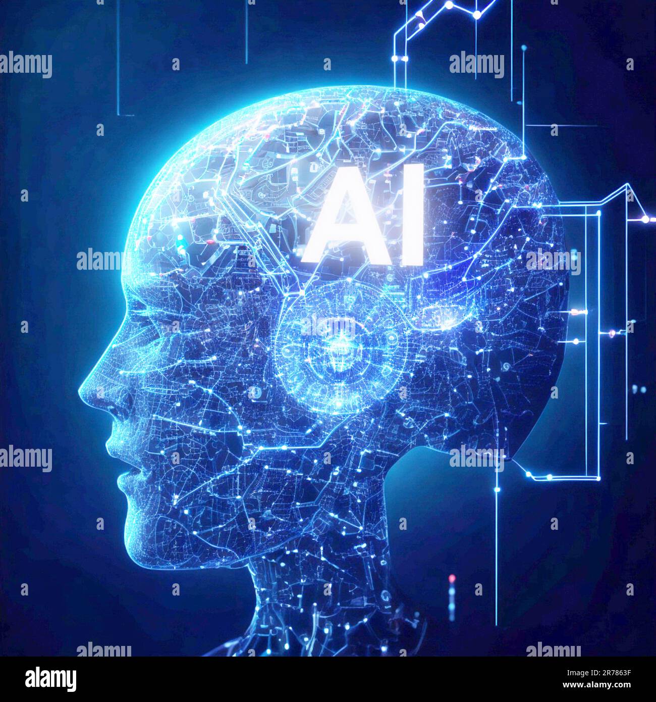 Ai 3d network hi-res stock photography and images - Alamy