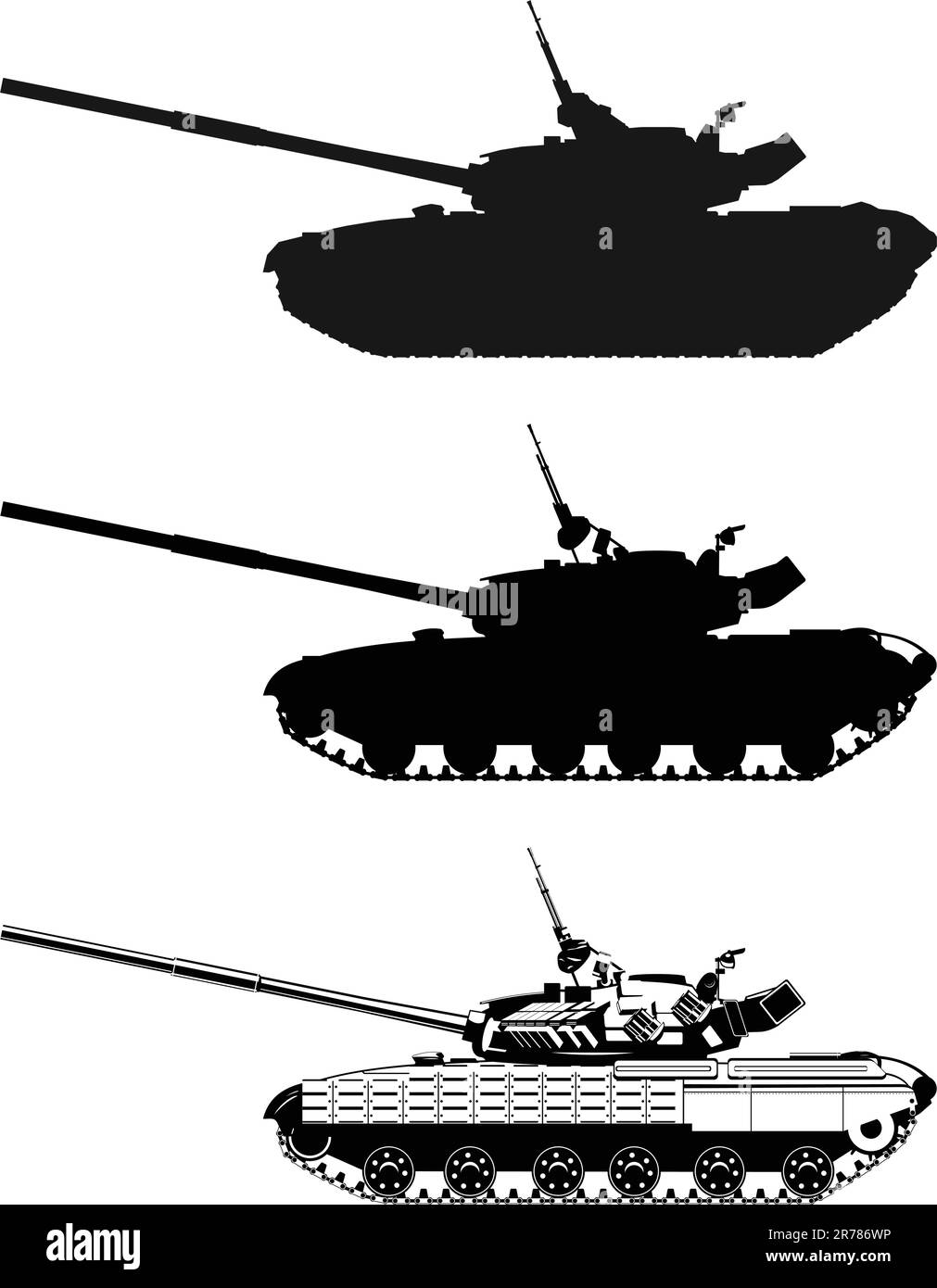 Modern weapon Stock Vector Images - Alamy