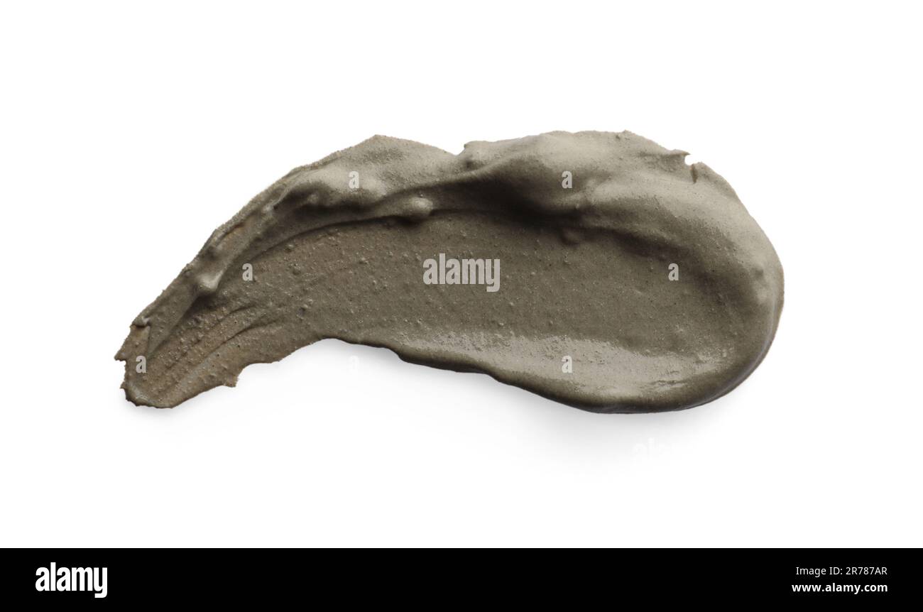 Sample of facial mask isolated on white, top view Stock Photo - Alamy