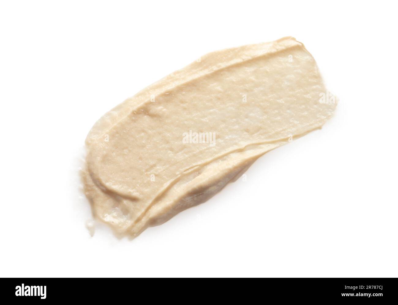 Sample of facial mask isolated on white, top view Stock Photo - Alamy