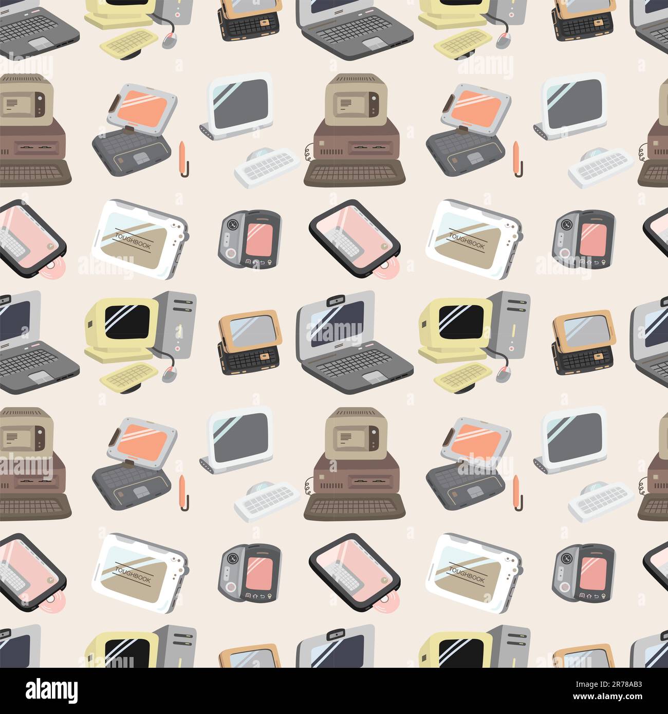 seamless computer pattern Stock Vector Image & Art - Alamy