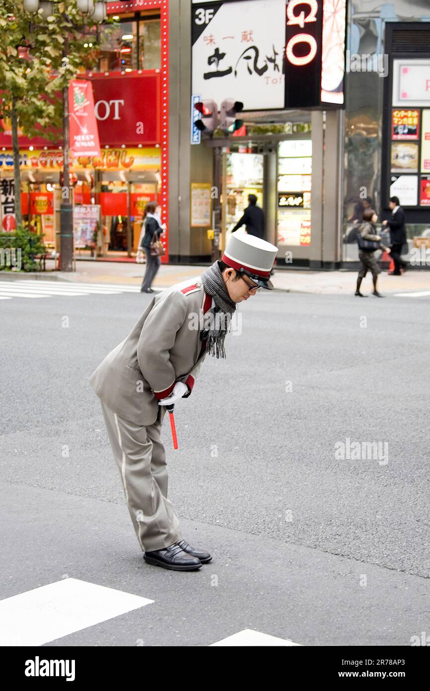Japan, Tokyo. Daily life of the city. Tokyo is the second most densely ...