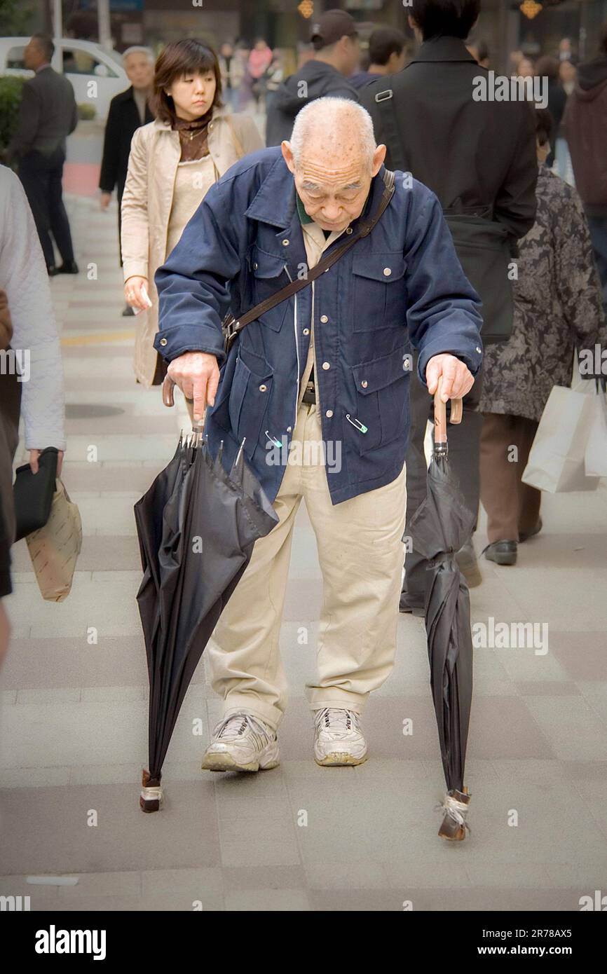 Japan, Tokyo. Daily life of the city. Tokyo is the second most densely ...