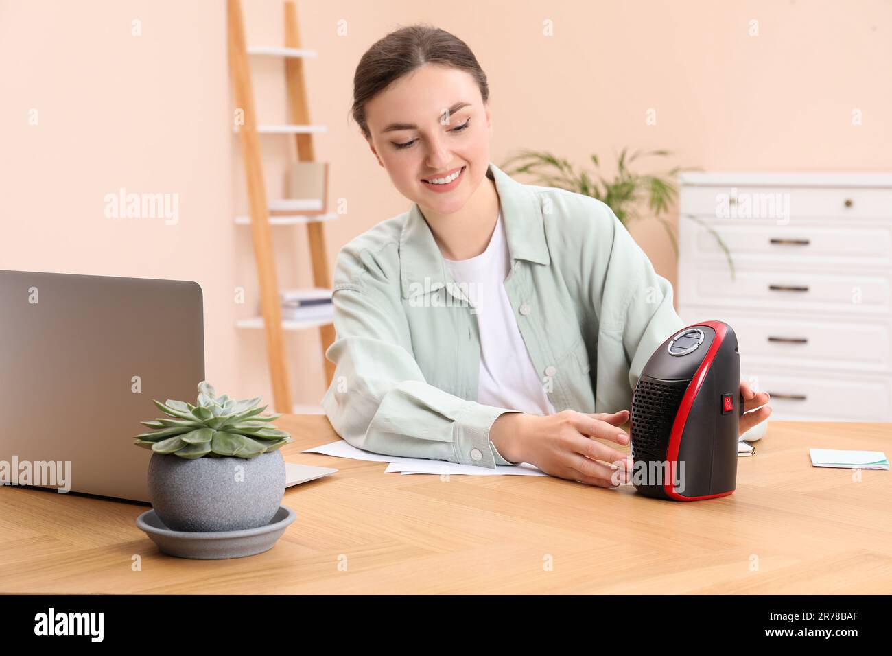 Electric mini heater hi-res stock photography and images - Alamy
