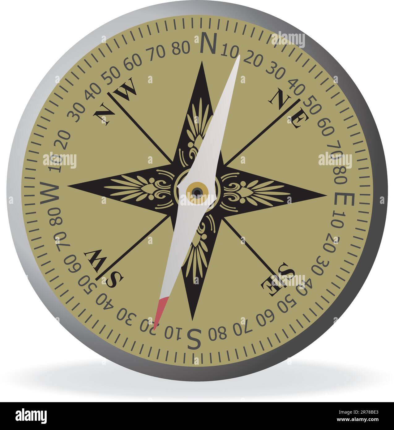 Compass. Vector illustration for you design Stock Vector Image & Art ...