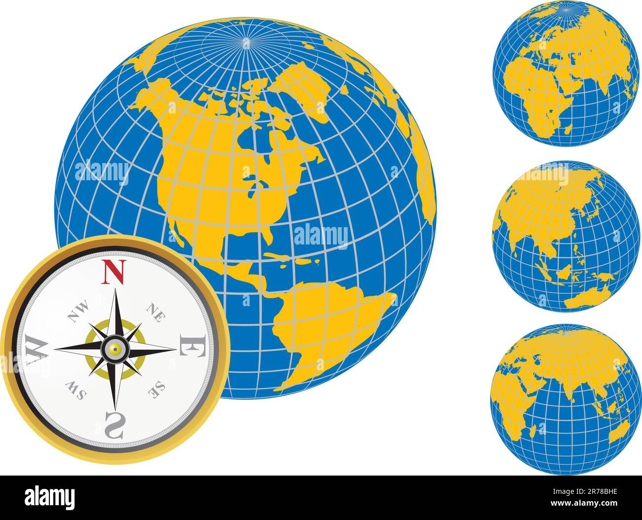 Compass. Vector illustration for you design Stock Vector Image & Art ...