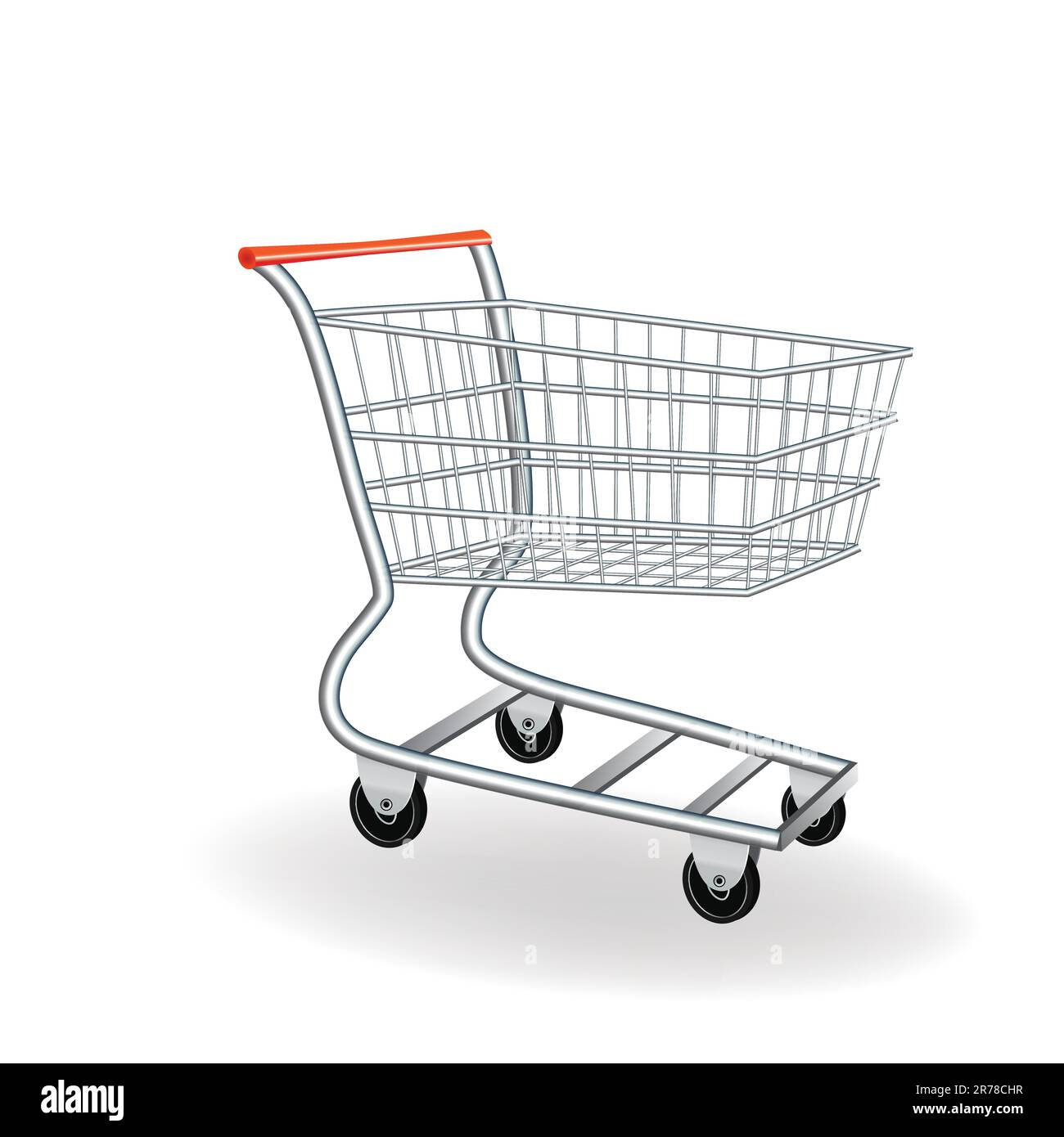 Shopping cart icon 3d. Vector illustration. Element for design. Vector ...