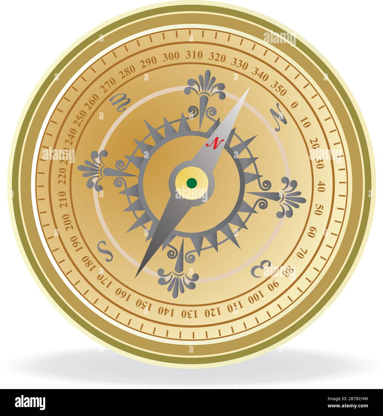 Compass. Vector illustration for you design Stock Vector Image & Art ...