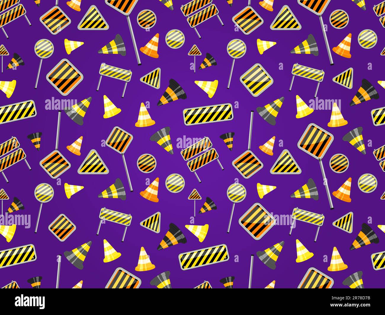 Dark road Stock Vector Images - Alamy