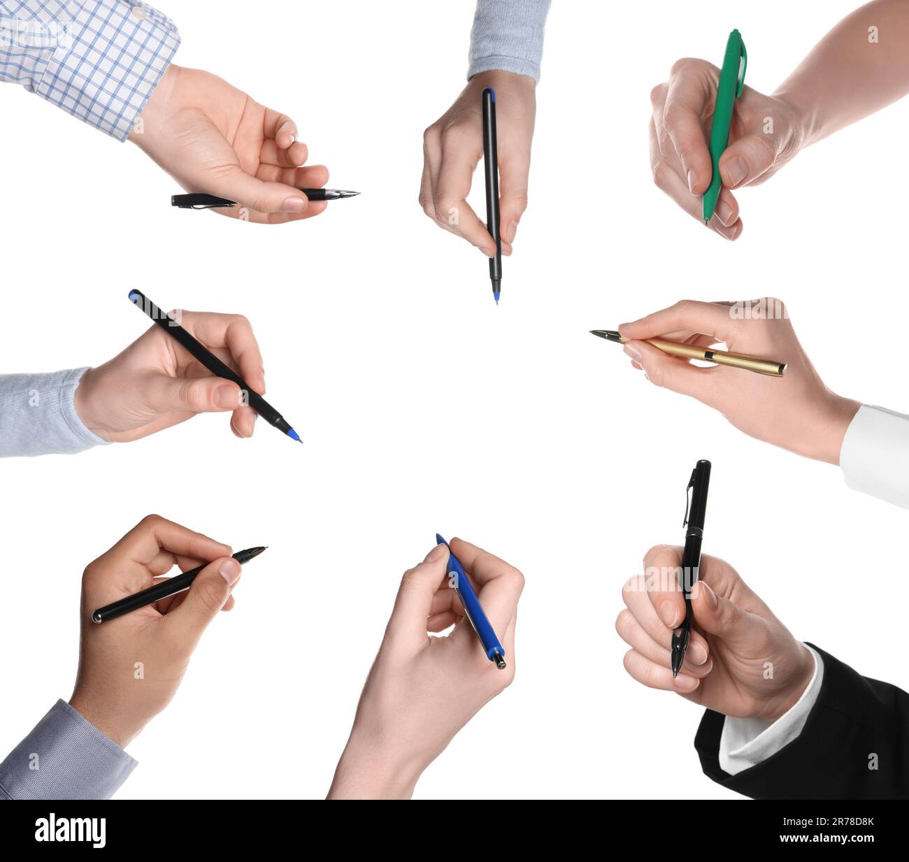 Collage different business photos note hi-res stock photography and ...