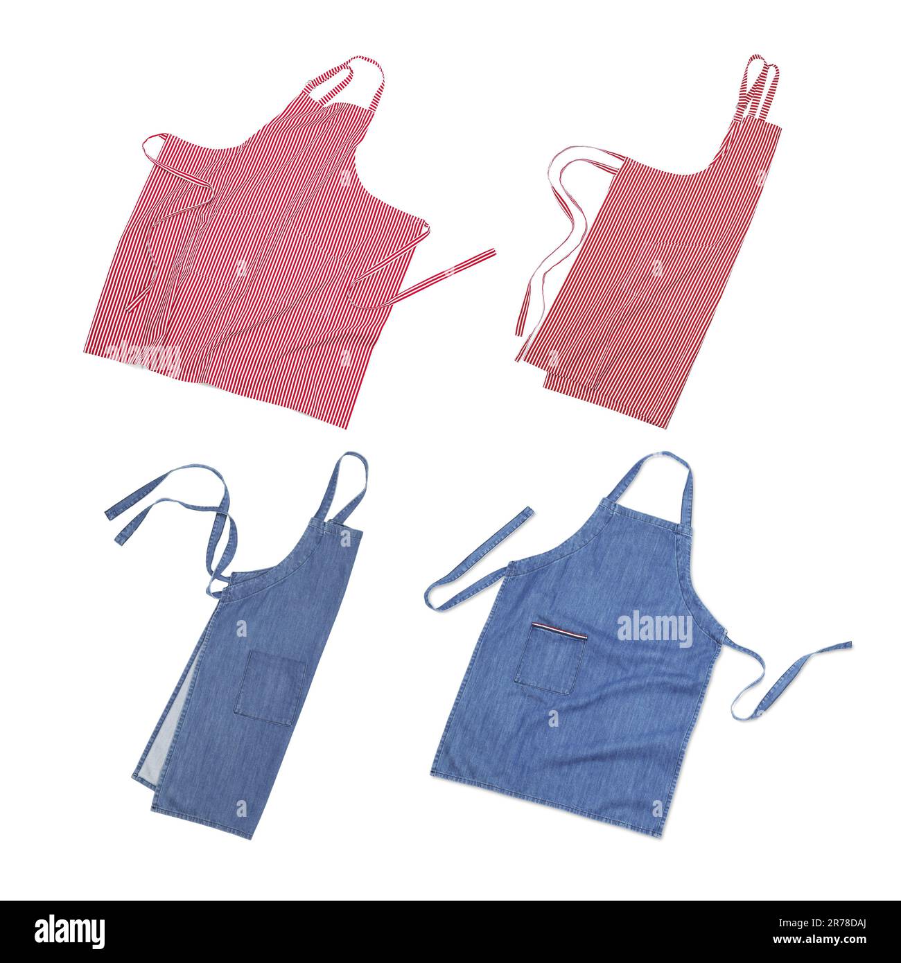 Blue aprons hi-res stock photography and images - Alamy