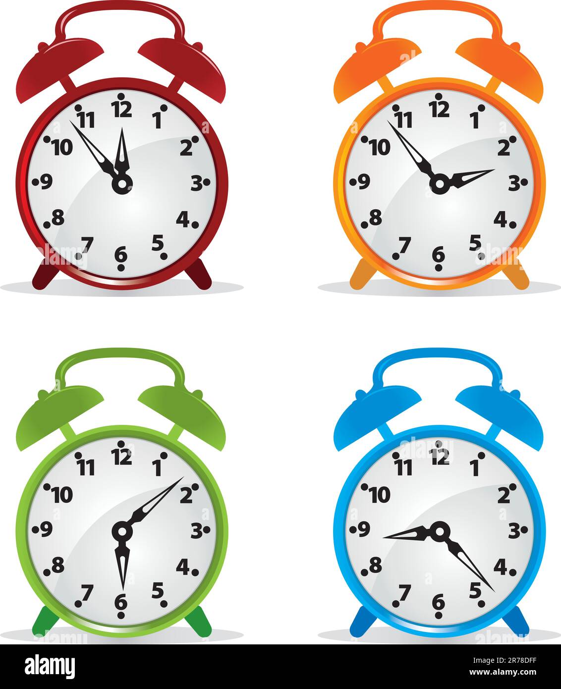 Alarm clock. Vector illustration for you design Stock Vector Image ...