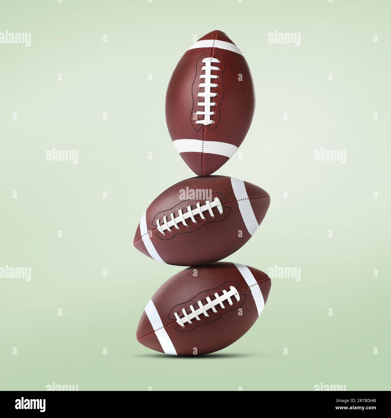 American football practice kick hi-res stock photography and images - Alamy