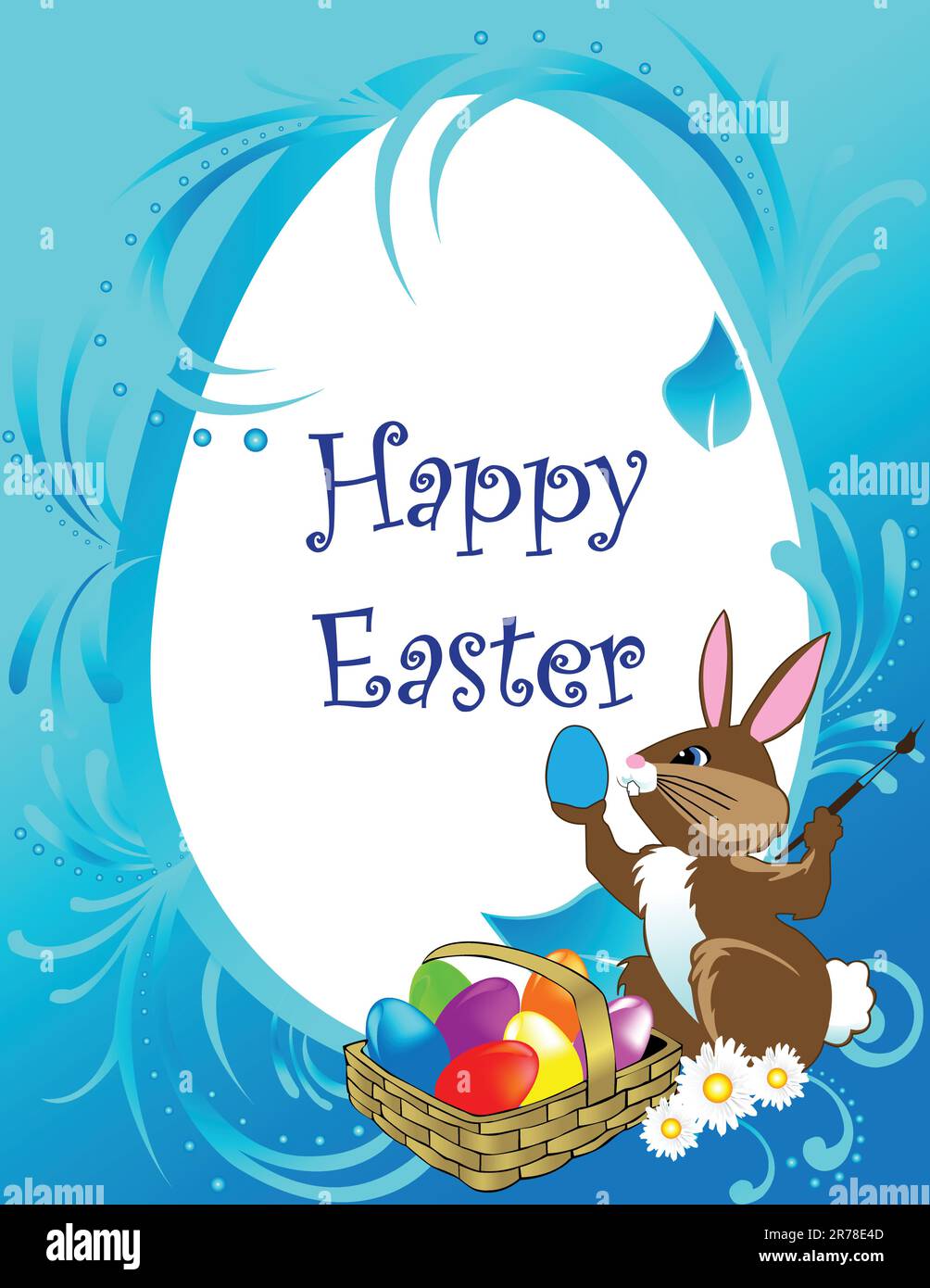 Easter food still life Stock Vector Images - Alamy
