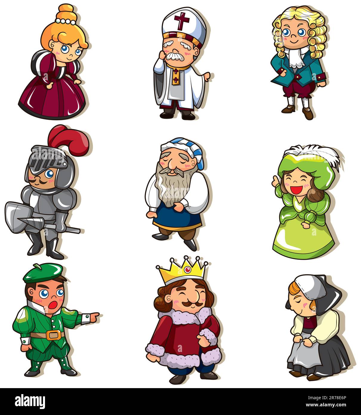 Medieval and renaissance art Cut Out Stock Images & Pictures - Alamy