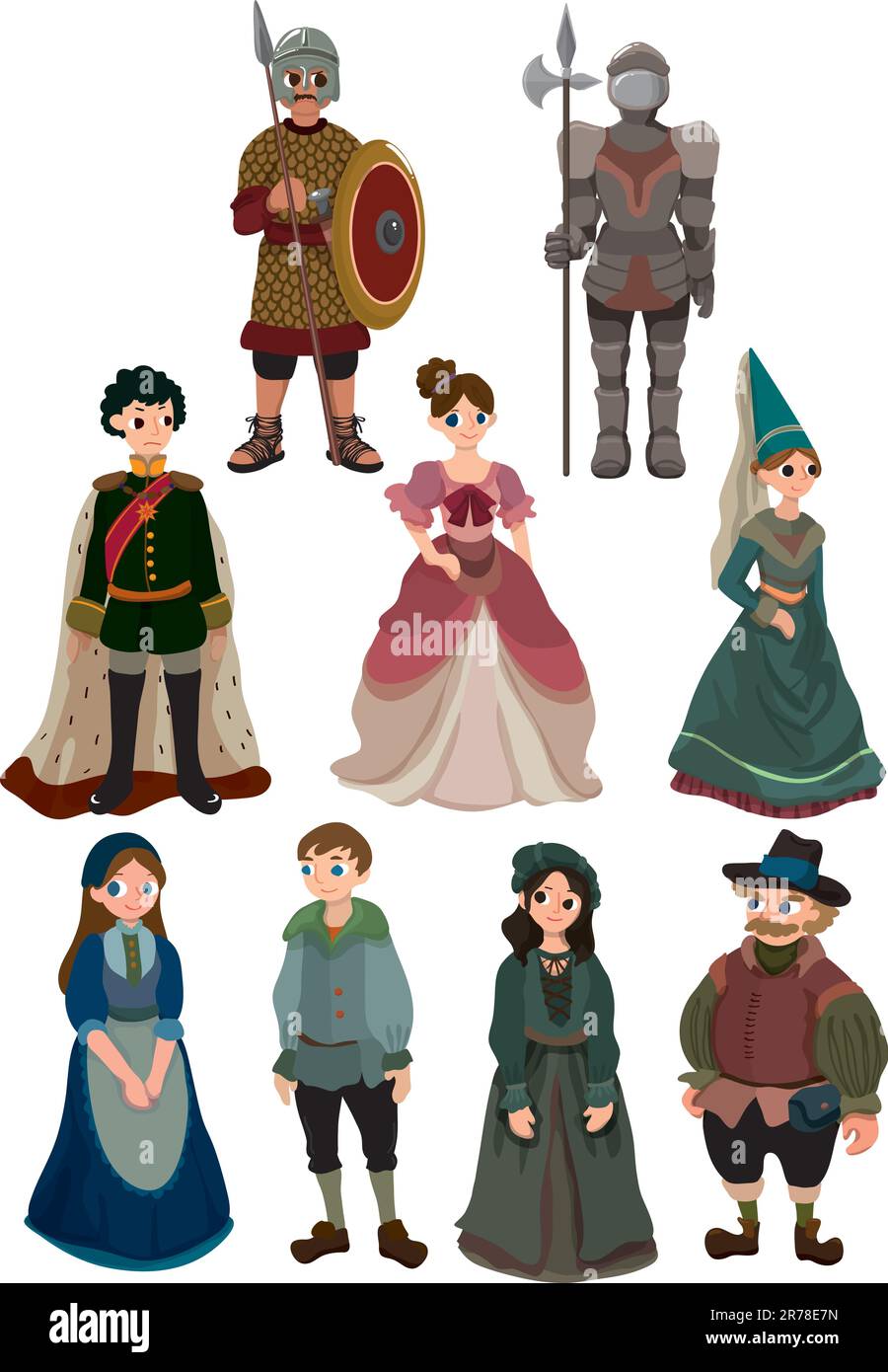 Female medieval nobility hi-res stock photography and images - Alamy