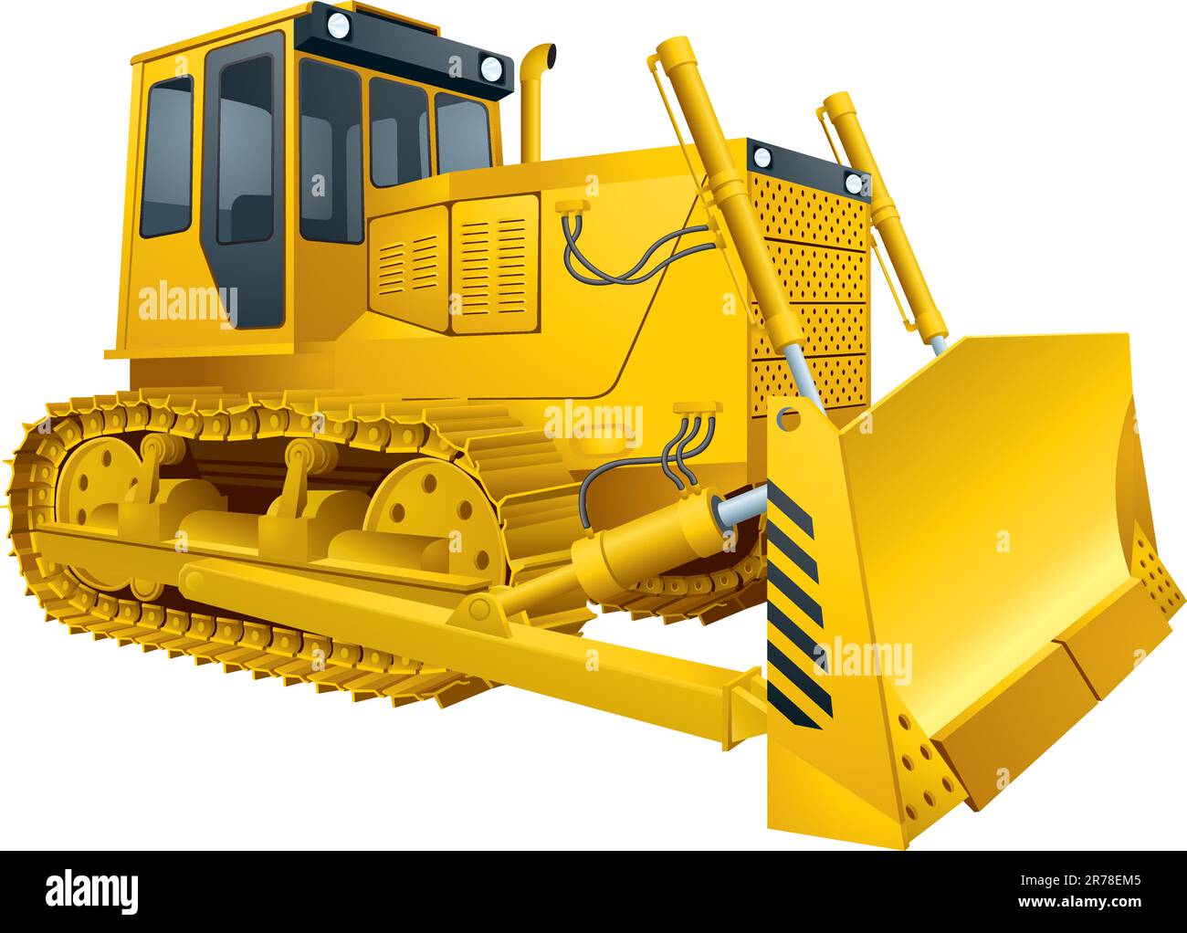 Construction site power plant Cut Out Stock Images & Pictures - Alamy