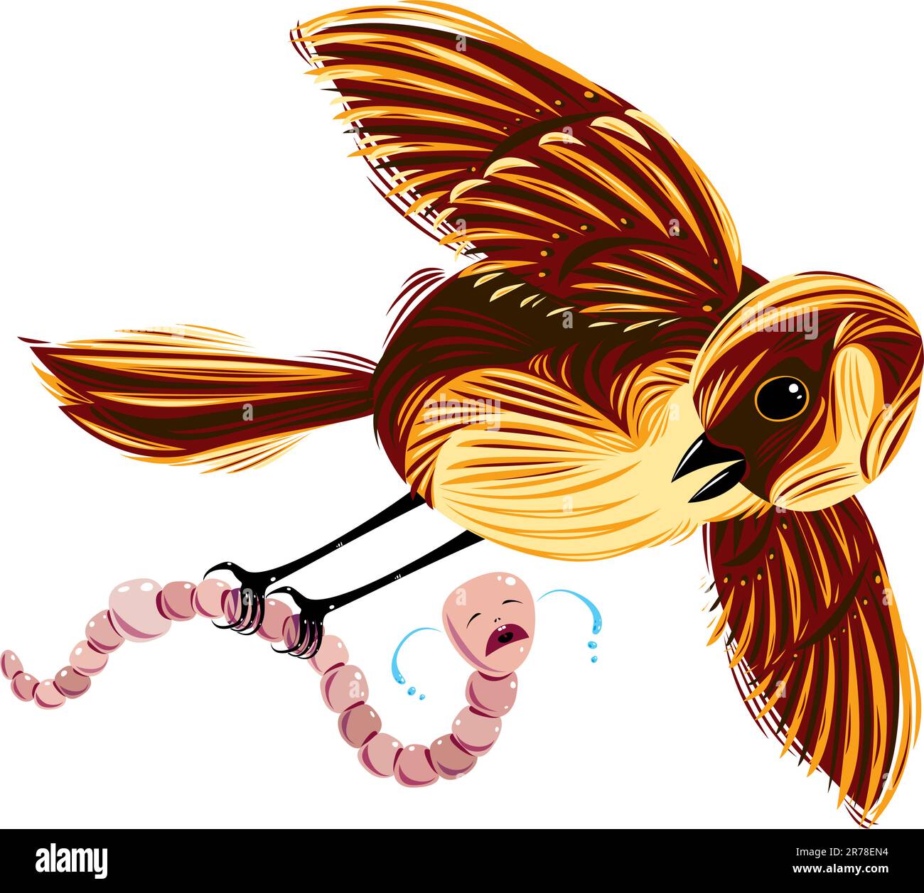 Sparrow Yellow Stock Vector Images Alamy