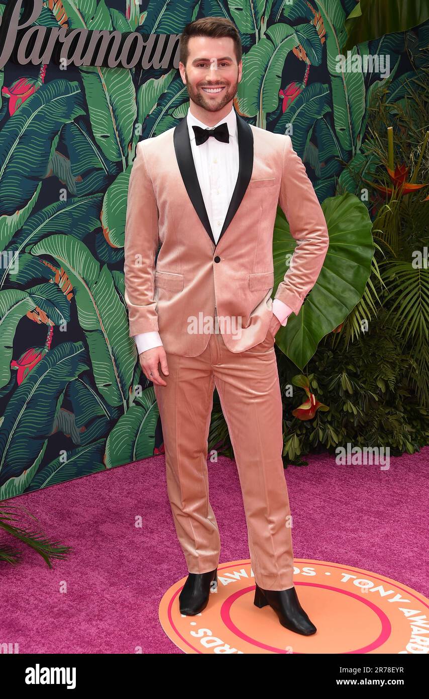 New York City, USA. 13th June, 2023. Corey O'Brien arriving at the 76th ...