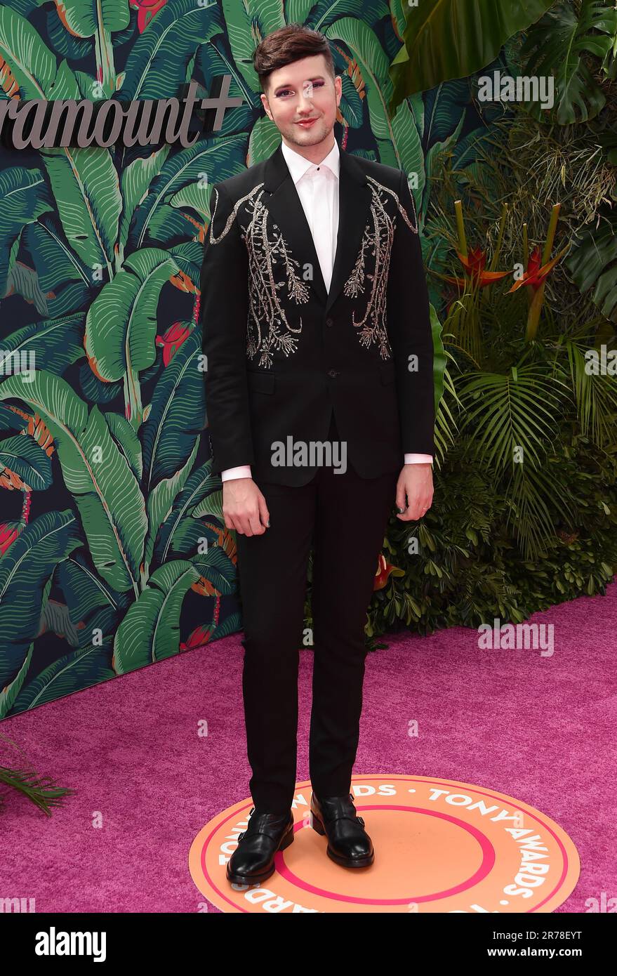 New York City, USA. 13th June, 2023. Max Vernon arriving at the 76th ...