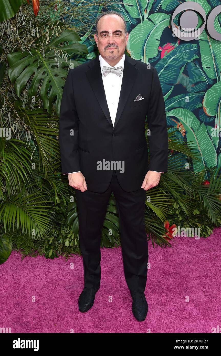 New York City, USA. 13th June, 2023. David Zayas arriving at the 76th ...