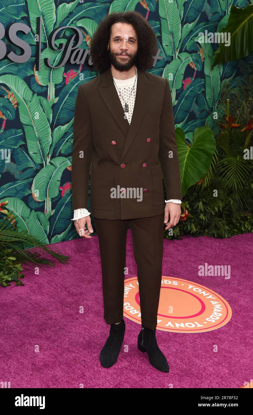 New York City, USA. 13th June, 2023. Jordan Donica arriving at the 76th ...