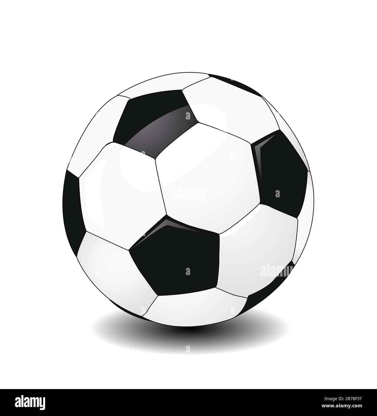 vector soccer ball Stock Vector Image & Art - Alamy