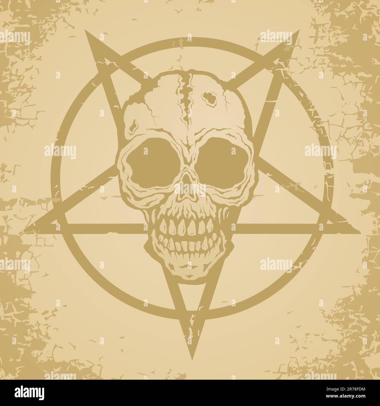 Old magic book on Stock Vector Images - Alamy