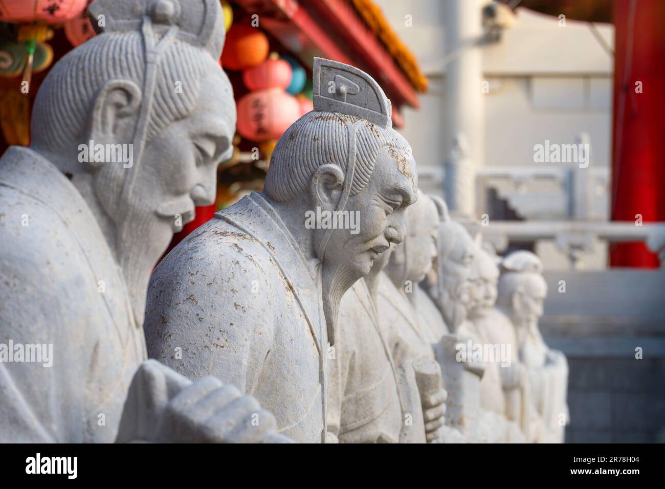 Nagasaki, Japan - Nov 28 2022: Confucius Shrine (Koshi-byo) built in ...