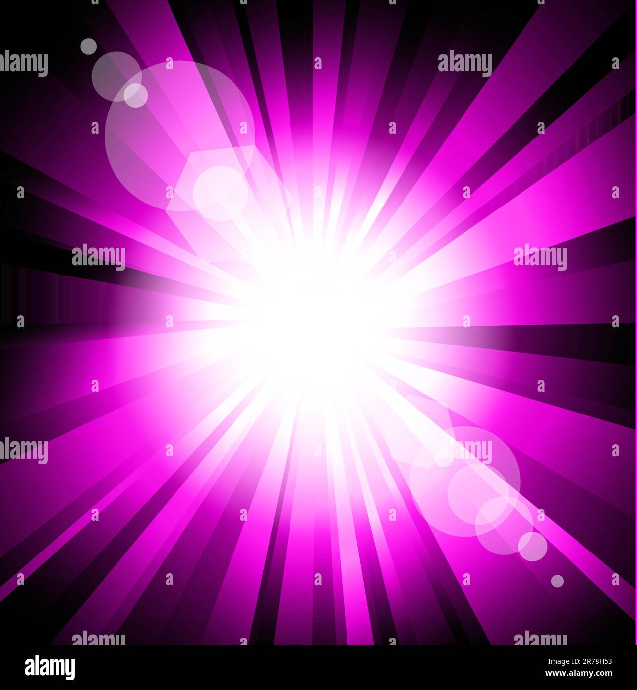 Abstract Light Colorful Explosion Purple Version Stock Vector Image ...